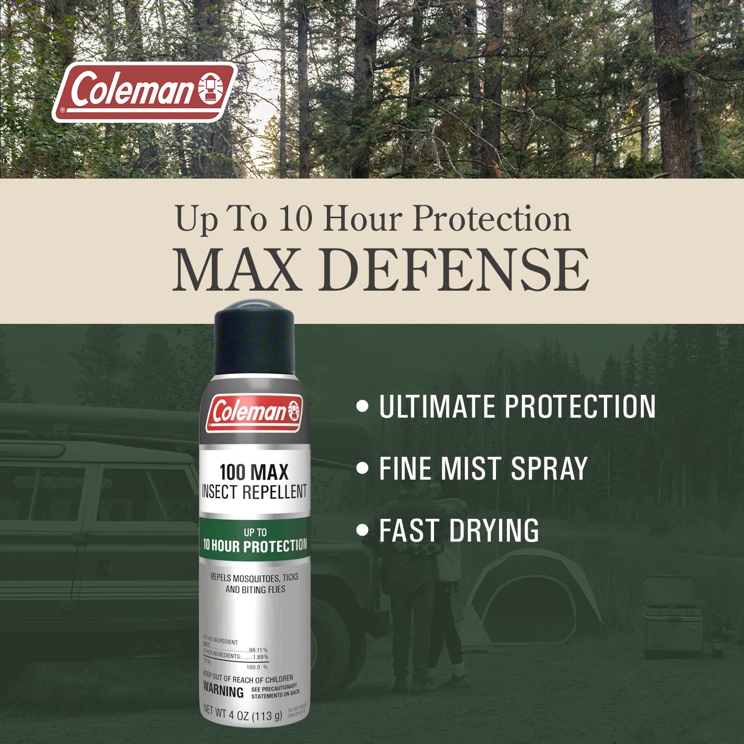 Mua Coleman 100 Max 100% DEET Insect Repellent Spray - 4 oz trên Amazon ...