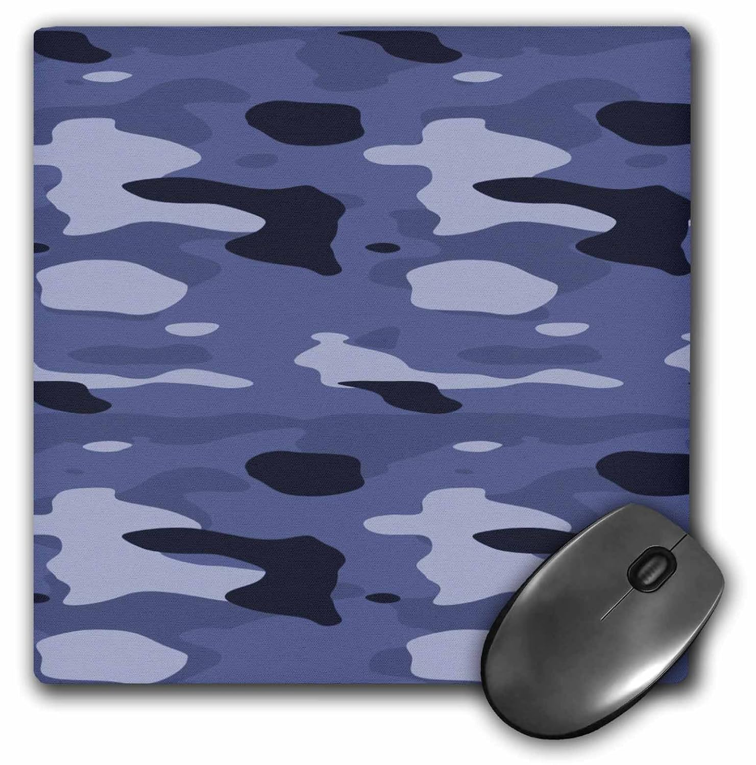 Amazon.com : 3dRose LLC 8 x 8 x 0.25 Inches Mouse Pad, Navy Blue ...