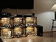 Amazon.com: Dianoo Wine Glass Rack Under Cabinet Hanging Wire Stemware ...