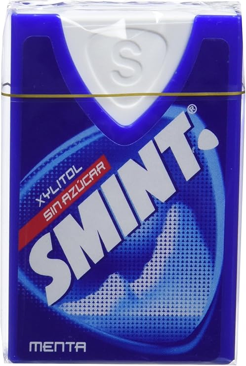 Smint Xylitol Sin Azúcar Menta - 1 unidad - [Pack de 4]: Amazon.es ...