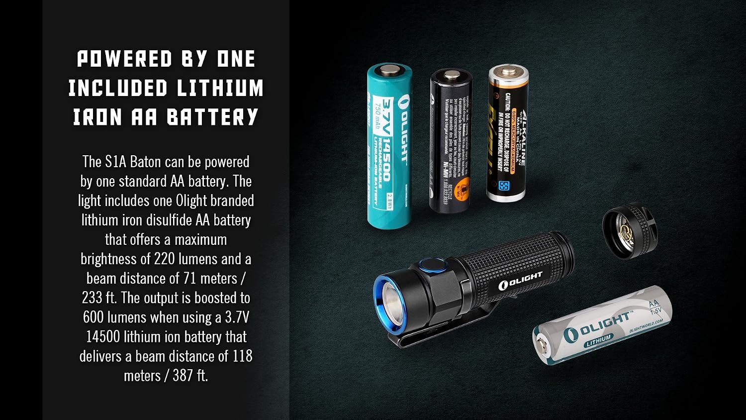 For everyone asking which AA flashlight to get, here's the answer ...