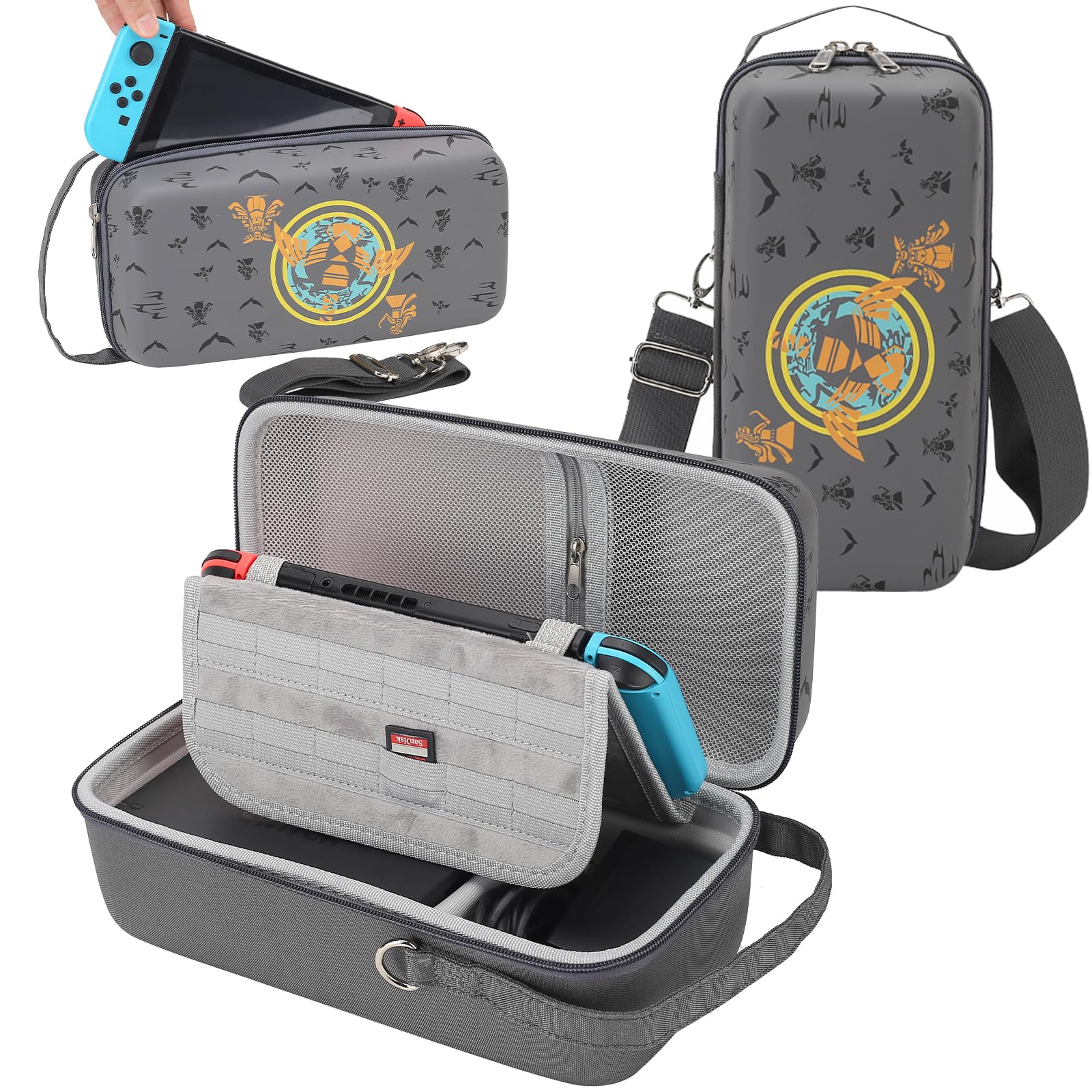 Mua Portable Carry Case for Nintendo Switch/Switch OLED - Built-in ...
