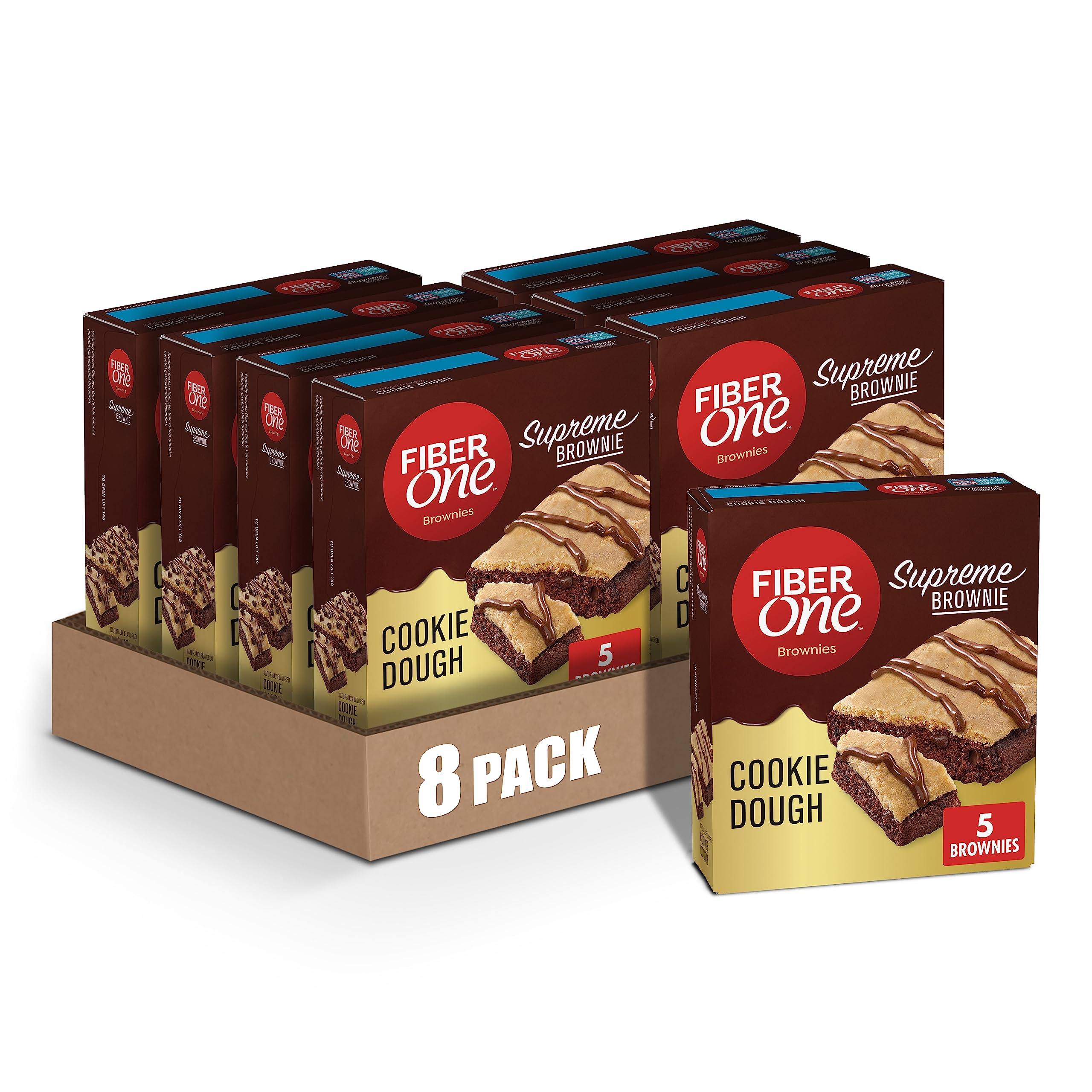 **NON-REFUNDABLE**EXP2/28**Fiber One Supreme Brownies, Cookie Dough ...