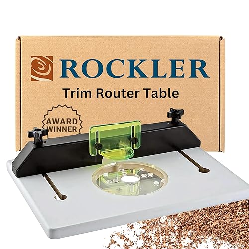 Rockler Trim Router Table – Adjustable Table Router - Best Router Table ...