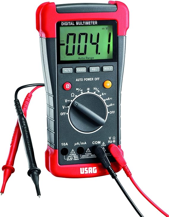 USAG 076 A - Multimetro Digitale Professionale 00760003: Amazon.it: Fai ...