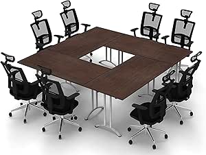 Amazon.com: Conference Tables Meeting Tables Seminar Tables Compact ...