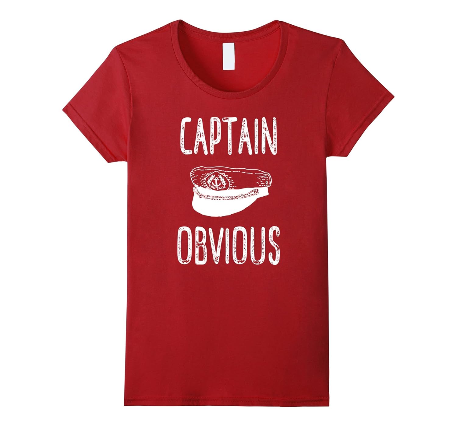 Funny Captain Obvious Ship Captain Hat Sarcastic T-Shirt-4LVS – 4loveshirt