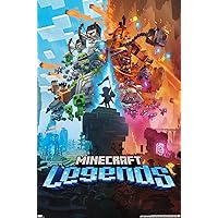 Amazon.com: Trends International Minecraft: Legends - Key Art Wall ...