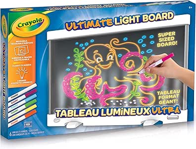 Crayola Ultimate Light Board, Holiday Toys, Gift for Boys and Girls ...