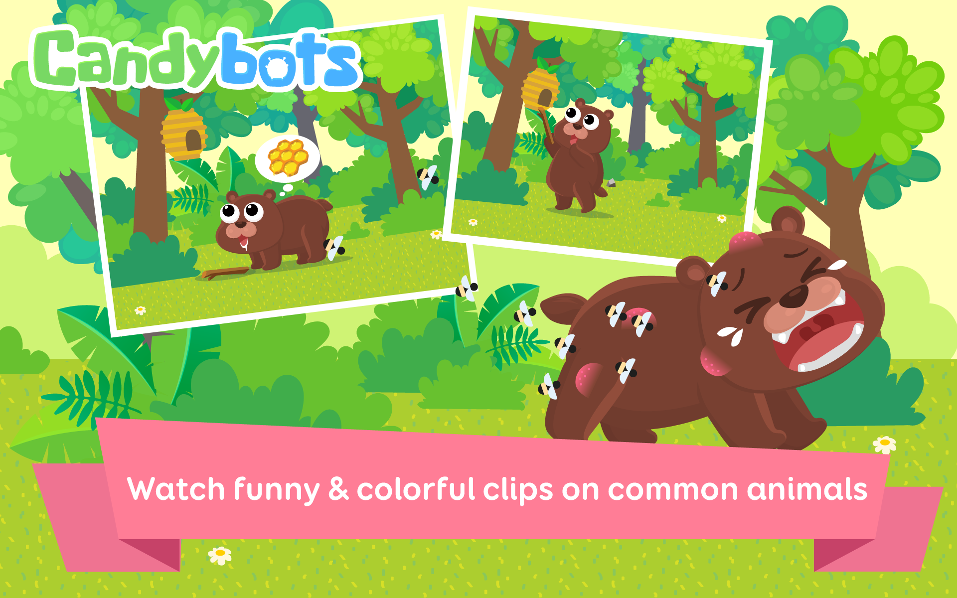 CandyBots Animals Sounds & Name 🐱:Amazon.in:Appstore for Android