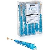 Amazon.com : Candy Envy - Blue Rock Candy Sugar Sticks - Blue Raspberry ...