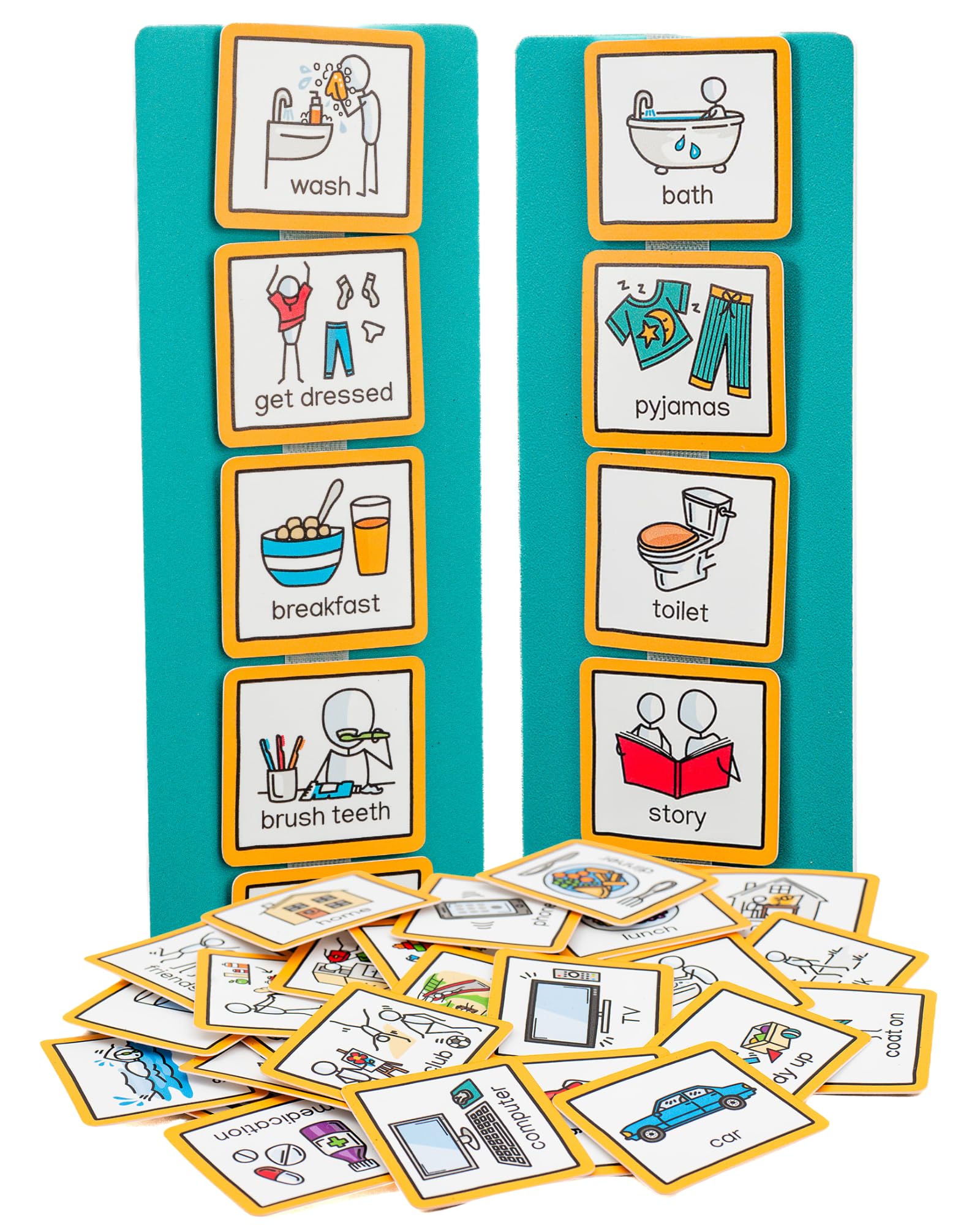 Visual Schedule For Home Super Durable Visual Wall Planner Daily ...