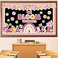 Amazon.com: Huzobooby Spring Flower Bulletin Board Set, Spring Boho ...