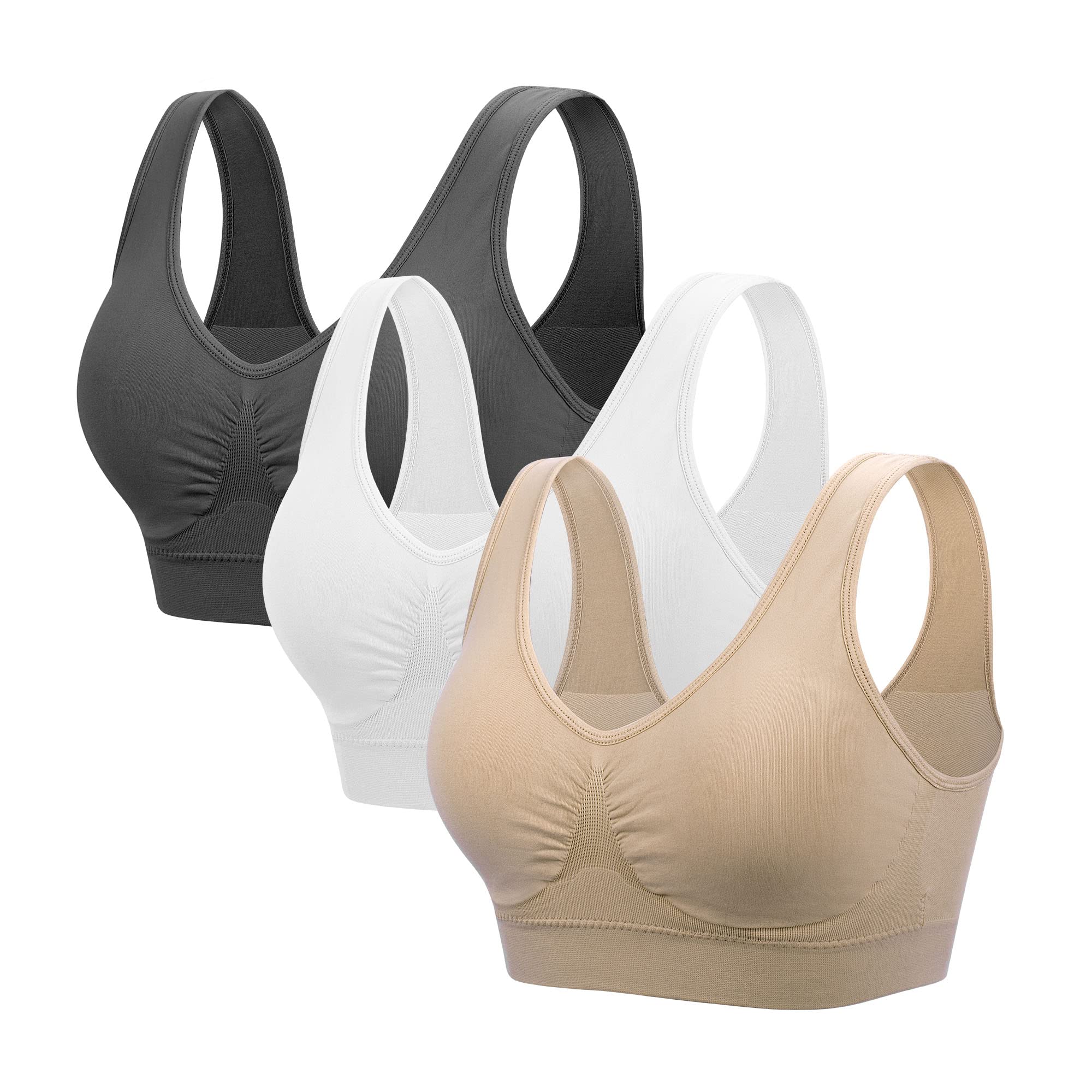 Coobie Seamless Comfort Bra,3-Pack,Large for sale | Katy, TX | Nellis ...
