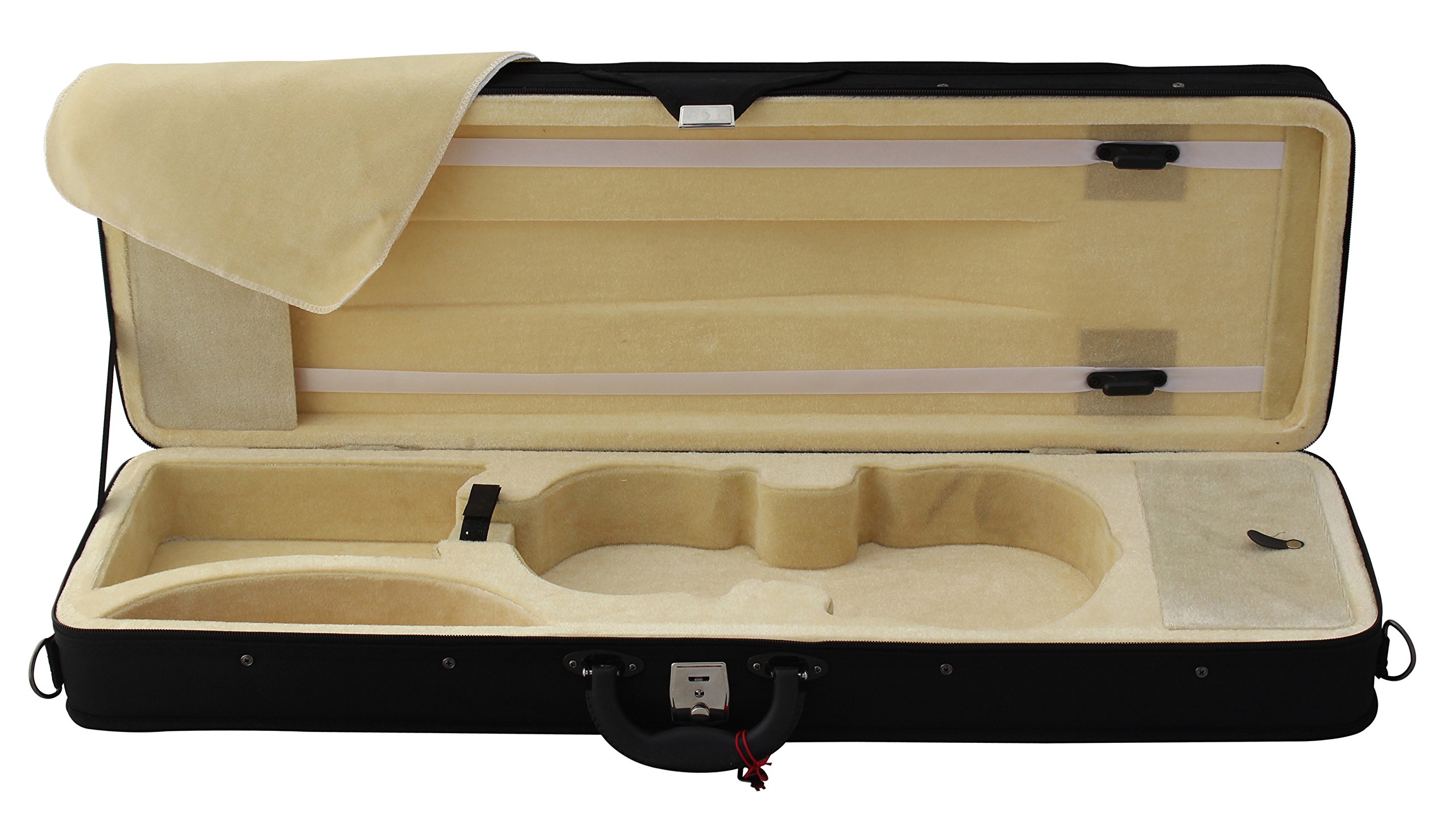 YMC Quality 4/4 Full Size Polyfoam Violin Case - Beige Interior- Buy ...