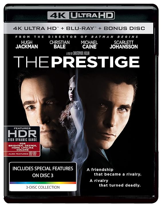 The Prestige (4K UHD & HD) (3-Disc Box Set): Amazon.in: Christian Bale ...