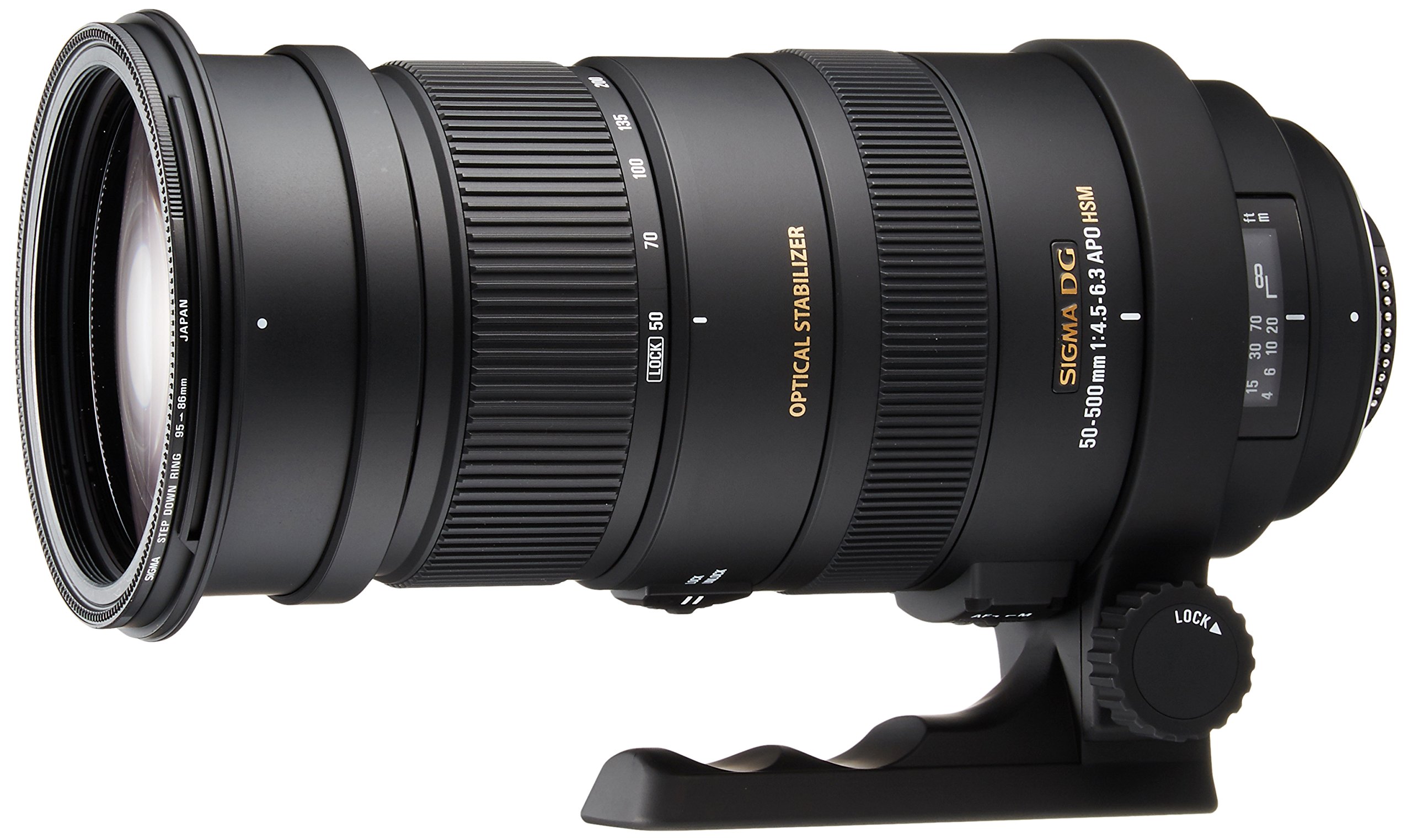 Sigma 50 500mm F 4 5 6 3 APO DG OS HSM SLD Ultra Telephoto Zoom Lens
