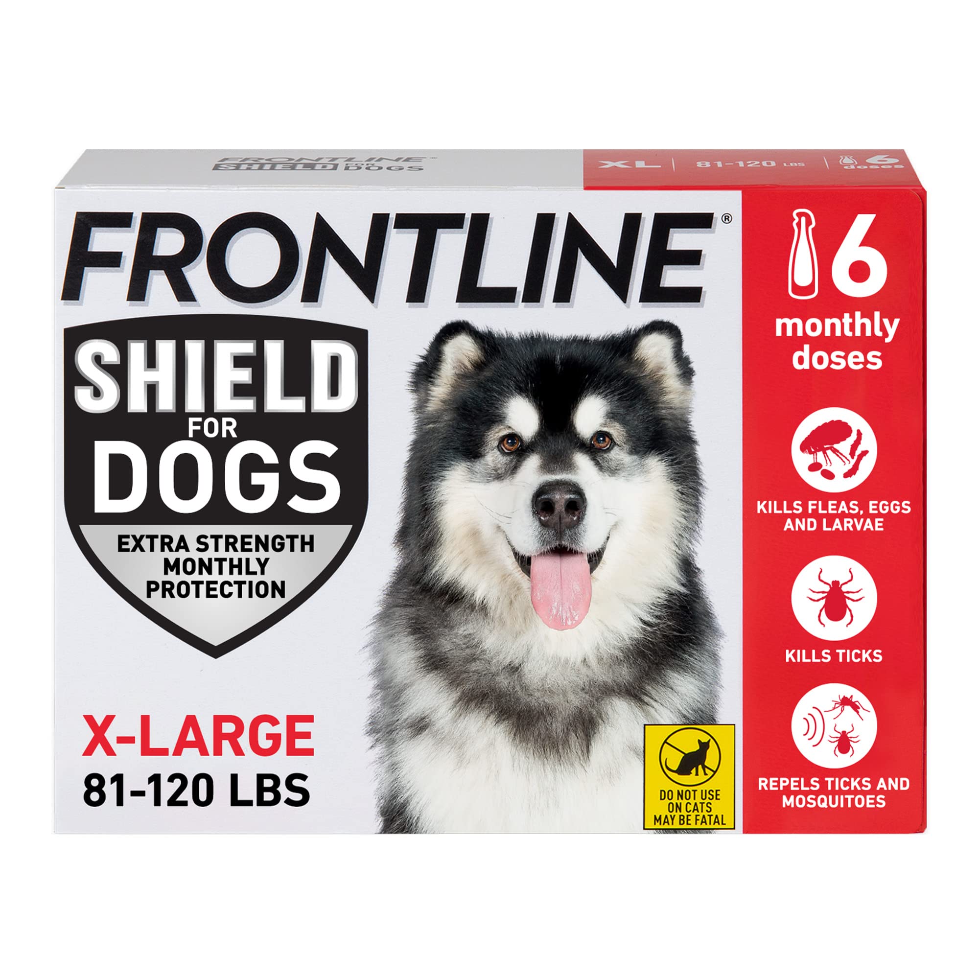 Mua FRONTLINE Shield Flea & Tick Treatment for X-Large Dogs 81-120 lbs ...