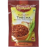 Amazon.com : Prakash, Kolhapuri Thecha (Red Chilli- Garlic Chutney ...