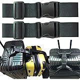 Amazon.com | 4 Packs Add A Luggage Belt and Straps, AFUNTA Adjustable ...