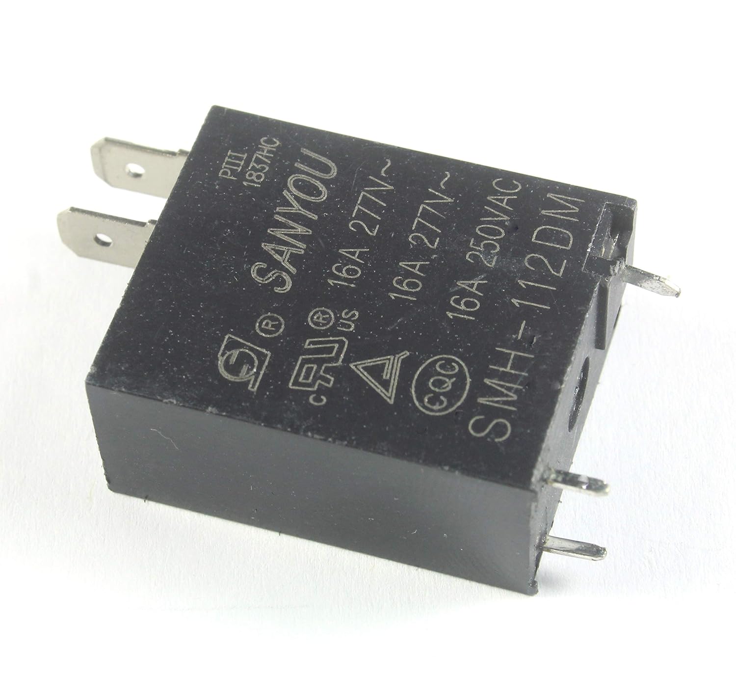 1 relé Sanyou SMH-112DM 12VDC SPST, 16 Amperios 16A 277VAC (RR #44): Amazon.com.mx: Industria ...