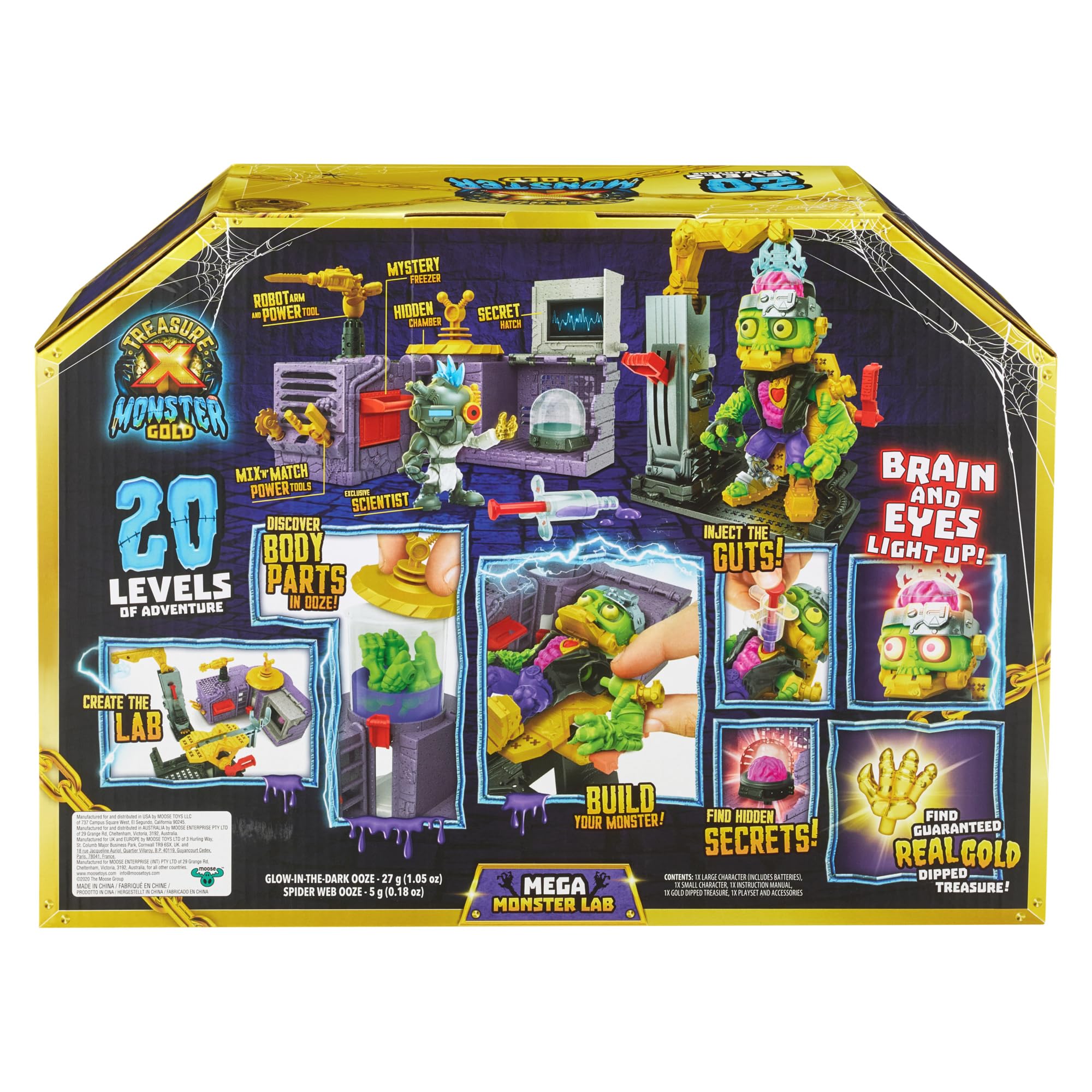 Mua TREASURE X Monster Gold Mega Monster Lab trên Amazon Mỹ chính hãng ...