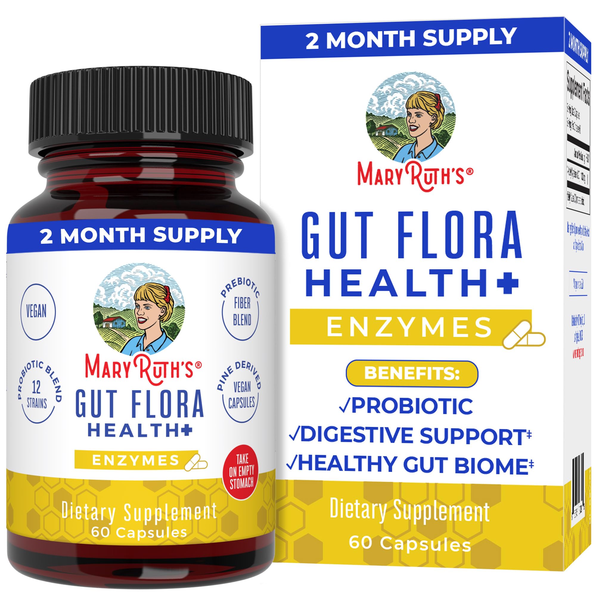 Mua MaryRuth Organics Gut Flora Health+ Enzymes | Up to 2 Month Supply ...