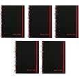 Amazon.com : Black n' Red Notebook, Durable Poly Cover, Premium Optik ...