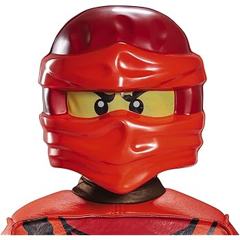 Amazon.com: Jay Ninjago Lego Mask, One Size Child: Toys & Games