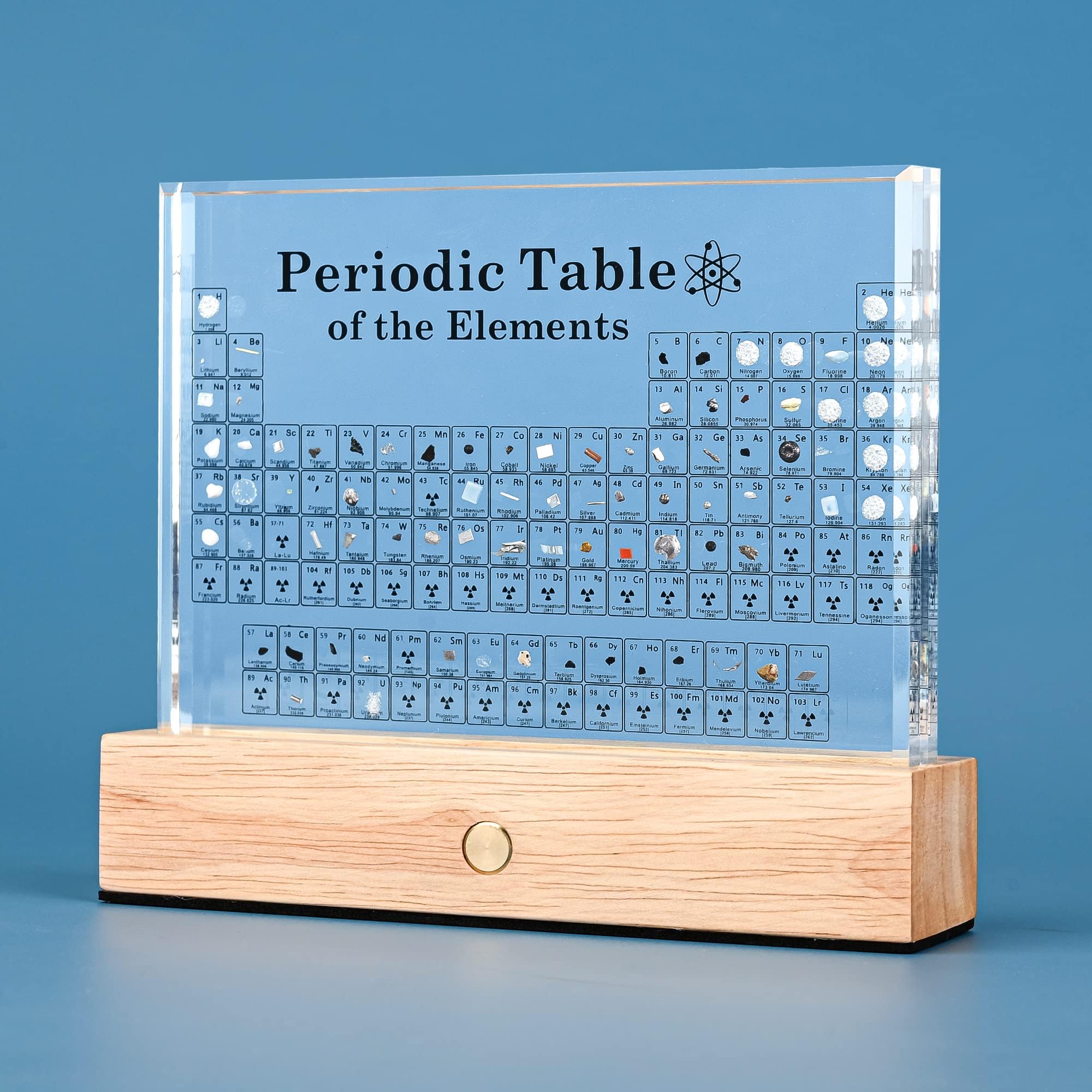 Mua Periodic Table with LED Light, Periodic Table of Elements Made of ...