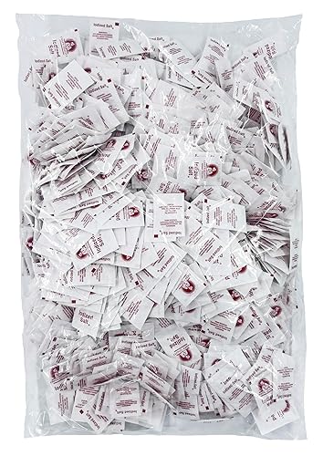 2,000 individual salt packets-The brand used by chefs! .75 grams ...