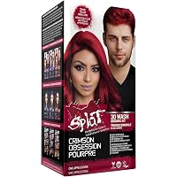 Amazon.com: Splat Crimson Obsession Original Complete Hair Dye Kit ...