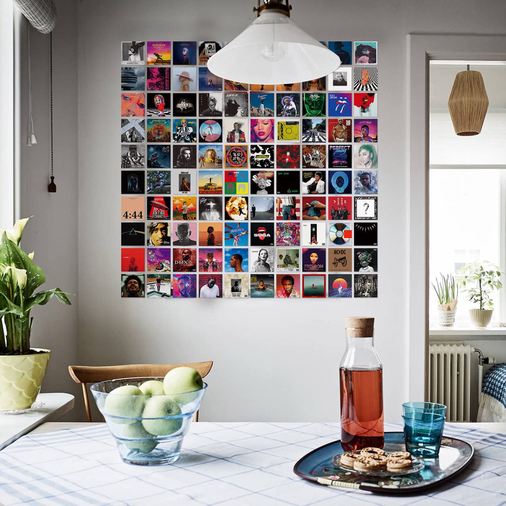 Mua A ART·ZONE 100 Pcs 5x5 Inch | Wall Collage Kit for Room, Album ...