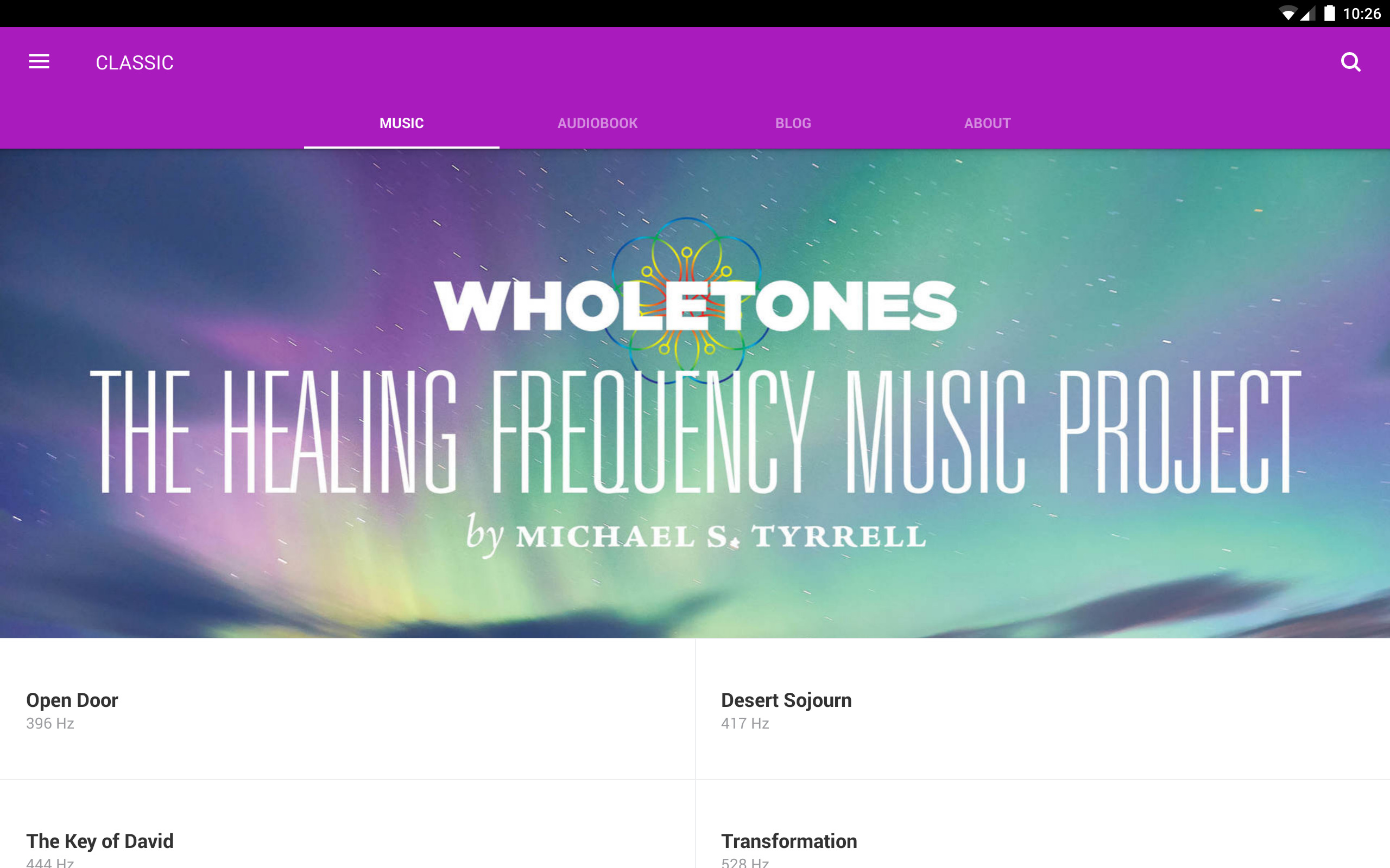 WHOLETONES Frequency Music:Amazon.com:Appstore for Android