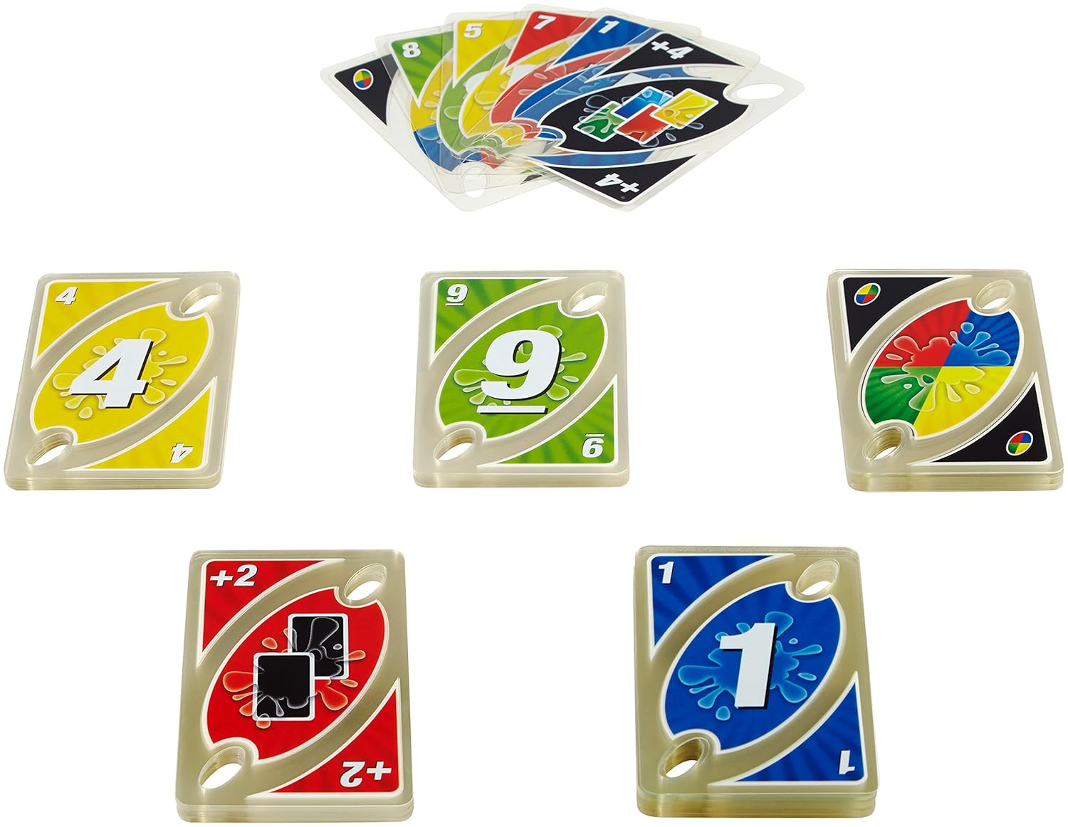 UNO Splash Card Game by Mattel Juegos de cartas Juguetes y juegos ...