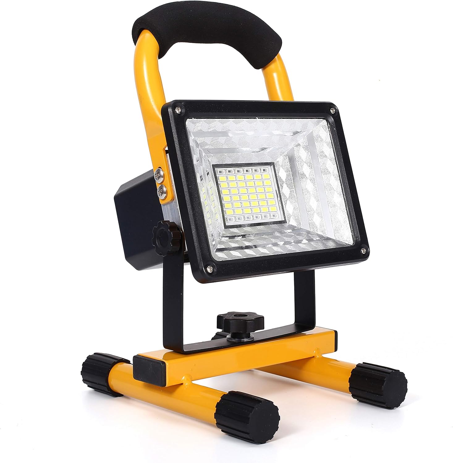 30W LED Baustrahler Akku, 48LED tragbares Flutlicht mit abnehmbarem ...