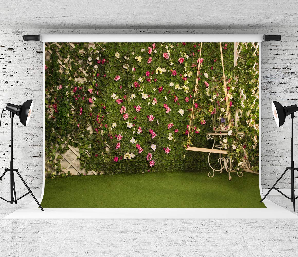 Amazon.com : Kate 8x8ft Garden Backdrops for Photography Garden Cornor ...