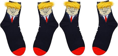 Trump Socks - Donald Trump Gift Novelty Gifts Gag Gifts - White ...