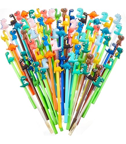 Cute Animal Pens 100 Pcs Collection - 50 Style Cute Dinosaur & Animal ...