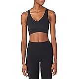 Amazon.com: Core 10 Women's Studiotech High Neck Longline Yoga Bralette ...