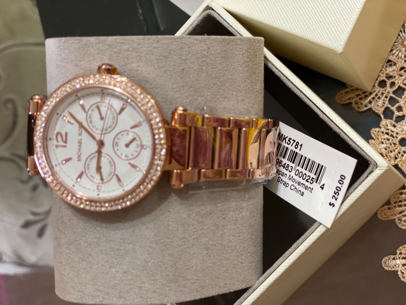 $32/mo - Finance Michael Kors Women's Parker Rose Gold Tone Stainless ...