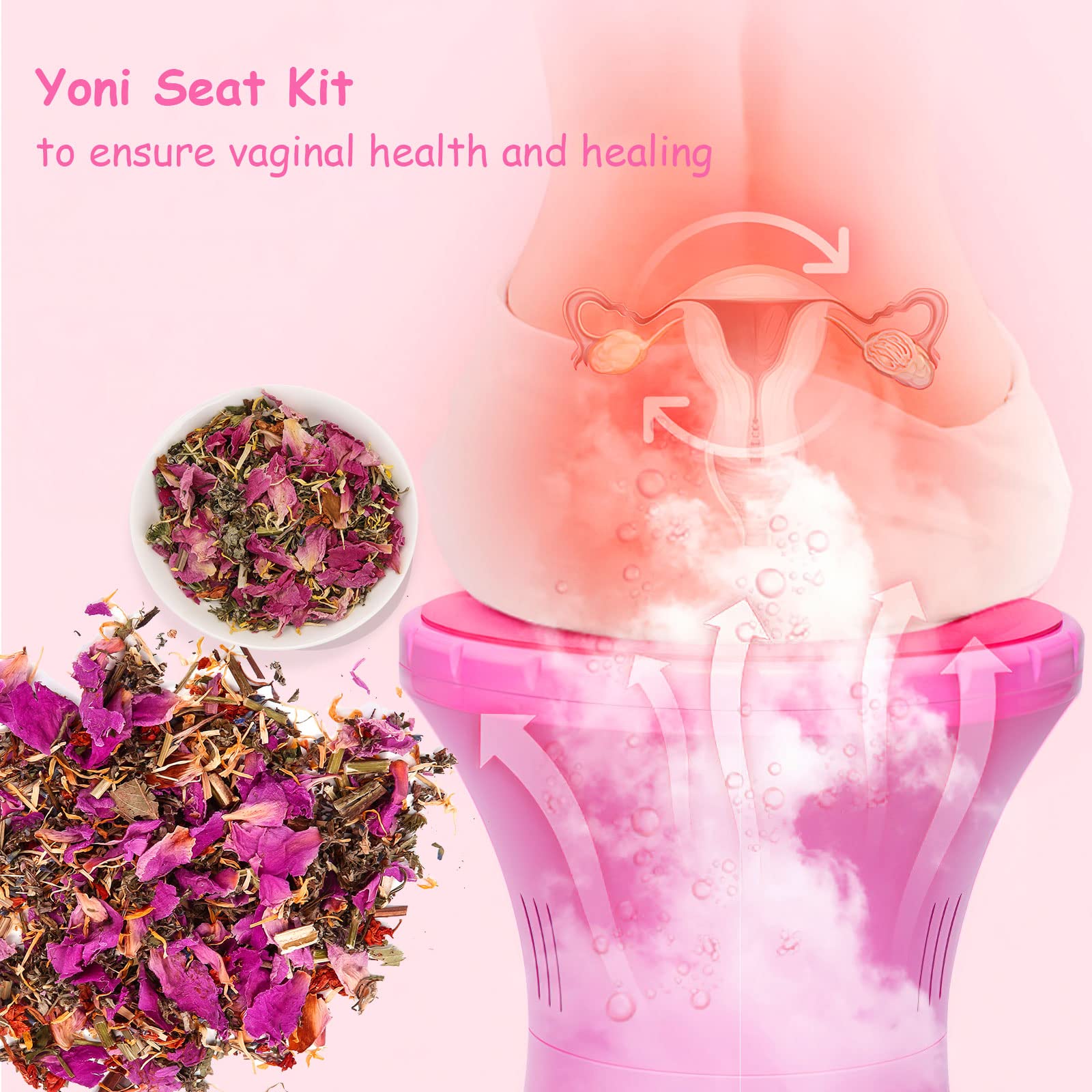 Mua Yoni Seat Kit -Electric V Steam Chair with Vaginal Steaming Herbs ...
