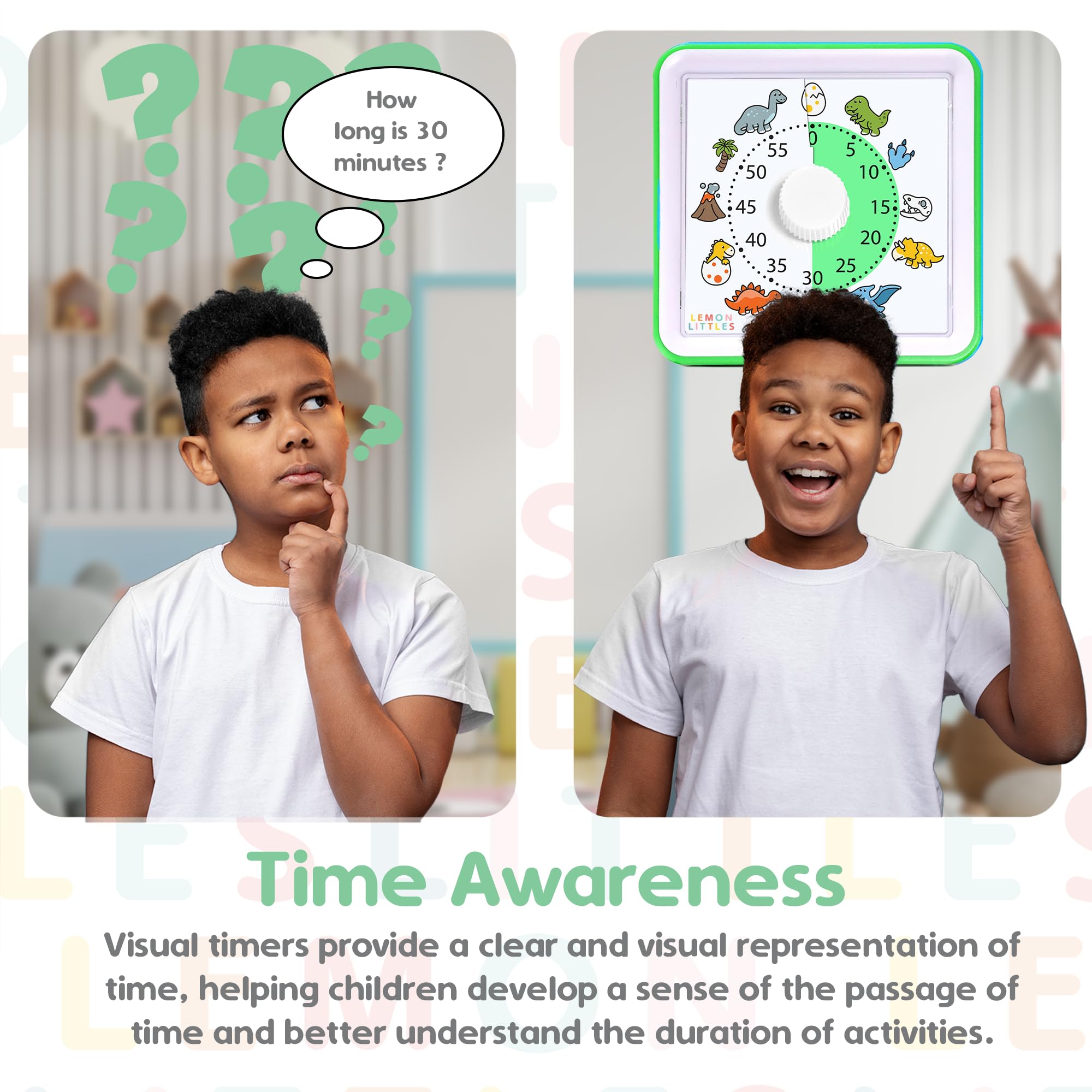 Mua Visual Timer for Kids, Toddler, Autism, ADHD & Preschool Classroom ...