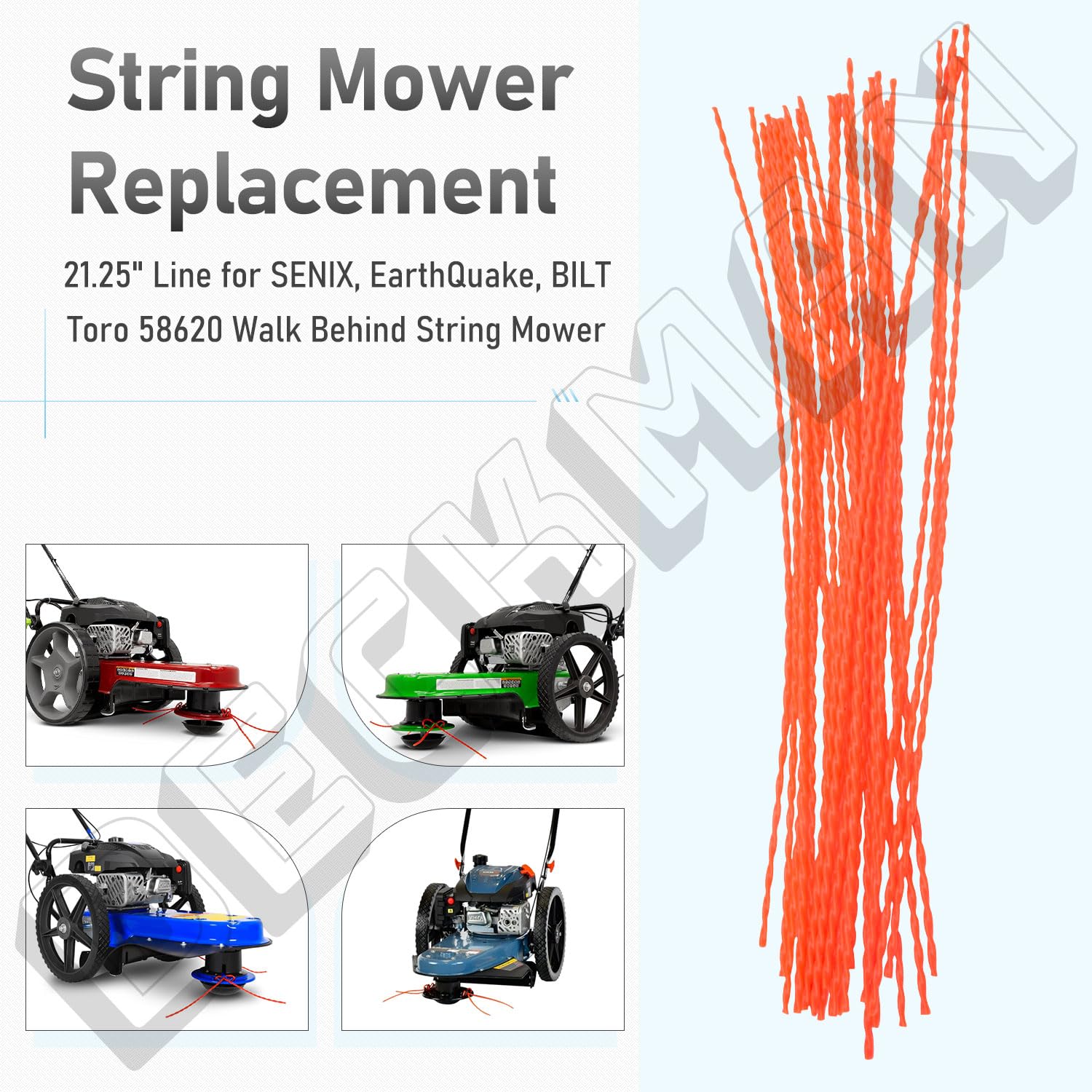 Mua 30 Pack Universal Walk Behind String Trimmer Mower 21.25" Line x ...