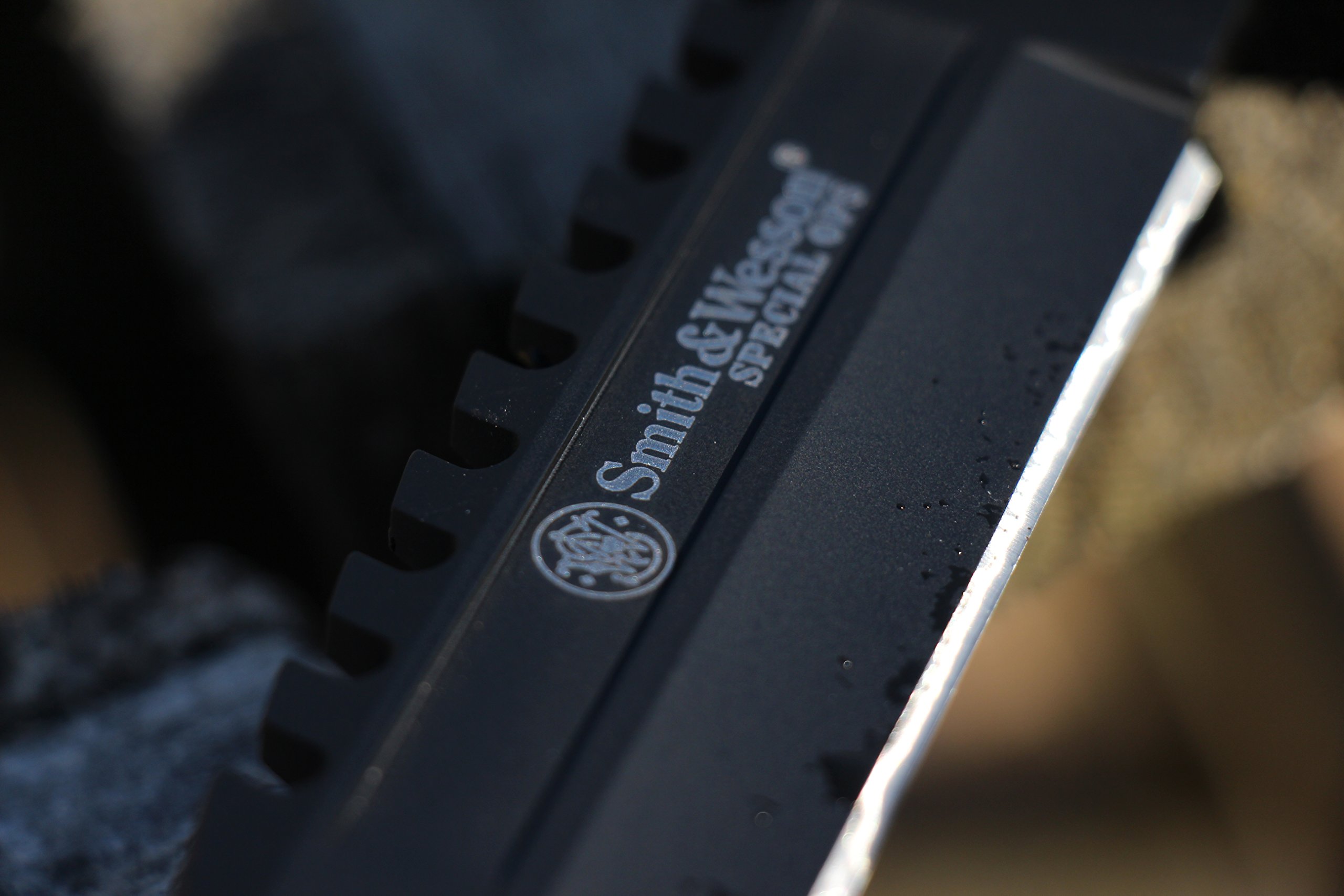 Smith & Wesson SW3B 12.8in Stainless Steel Fixed Blade Knife with 7.8in ...