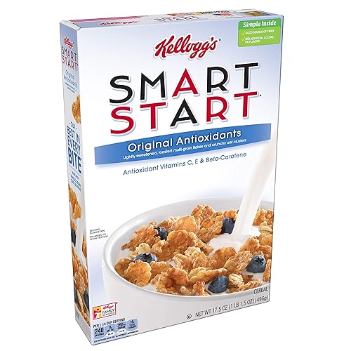 Kellogg’s Smart Start, Breakfast Cereal, Original Antioxidants, 17.5 oz ...