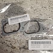 Amazon.com: Genuine Toyota 16341-50020 Water Outlet Gasket: Automotive