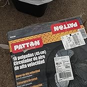 Amazon.com: Patton 20-inch High Velocity Fan, PUF2010B-BM: Home & Kitchen