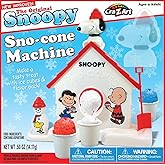 Amazon.com: Cra-Z-Art Snoopy SNO-Cone Machine, Snow Cone Shaved Ice ...