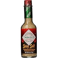 Amazon.com : Tabasco Spicy Salt, 6 Ounce : Seasoned Salts : Grocery ...